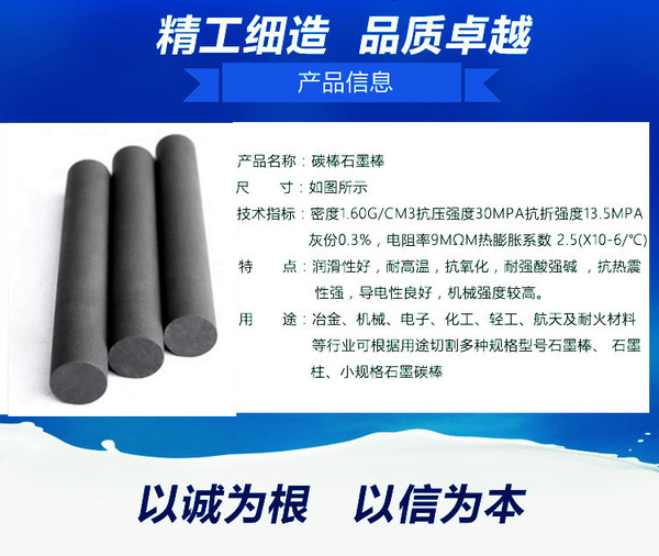 Graphite carbon rod electrode conductive 18mm | North sea carbon ...