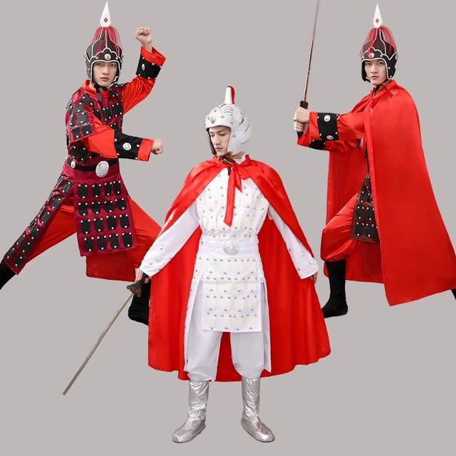 Tang Dynasty soldier armor adult Song Dynasty costume officer and ...