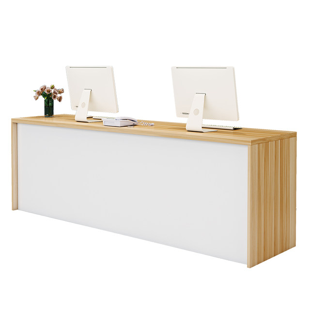 The front desk desk reception platform company real estate agency ...