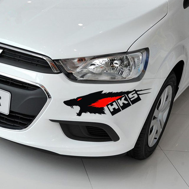 Car wolf totem pull flower sticker car door sticker bumper scratch ...