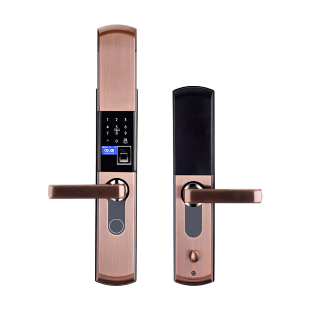 Zhanjian Automatic Slide Cover Fingerprint Lock Combination Lock Home ...