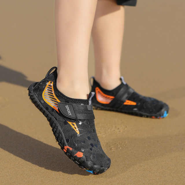 Children's beach shoes, anti-sand and sea special reef shoes, speed ...