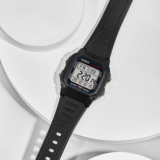 Casio Casio small square watch men's student genuine waterproof ...