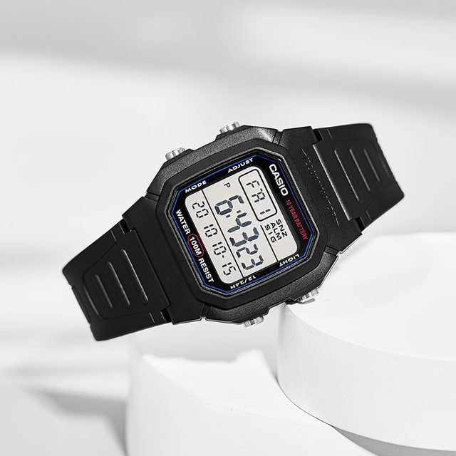 Casio Casio small square watch men's student genuine waterproof ...