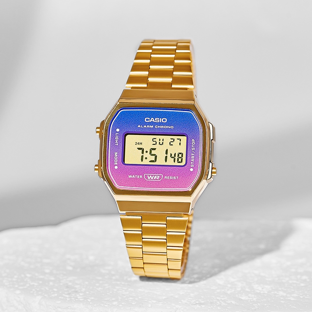 CASIO Casio Watch Men's Women's Silver Silver Watch Electronic Watch A168WERB-2A Overseas Direct ...