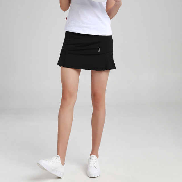 Summer fake two pieces of pants skirt women's fitness running sports thin fast -drying pleated ...
