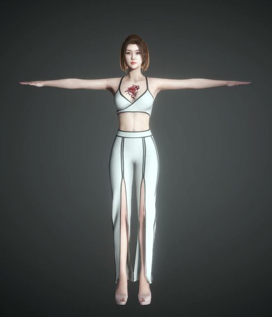 iClone material CC3.4 model sexy lady CharacterCreator member C5
