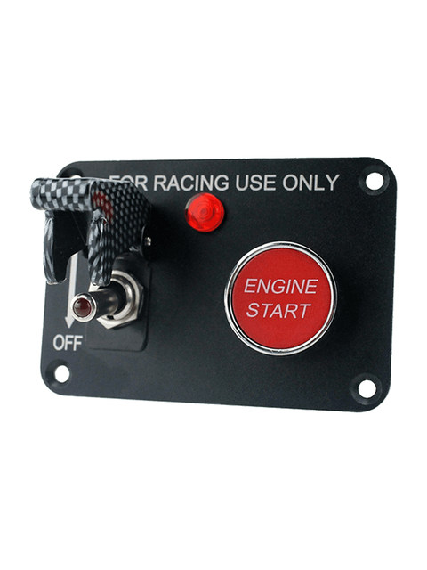 Car ignition switch modified one -click start -up button switch fog ...