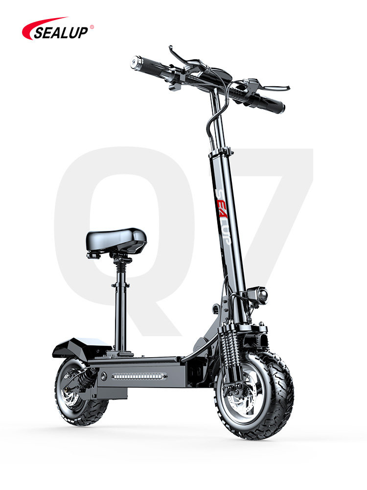 Hilop Off-Road Electric Scooter - Two-Wheeled Mini Scooter with 11-Inch ...