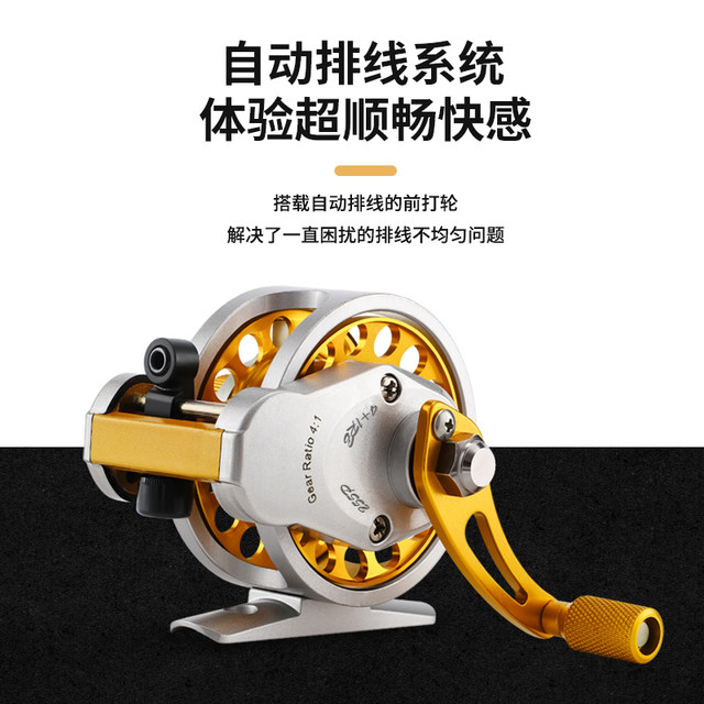 4.0 times speed full metal front wheel with line wheel easy unloading ...