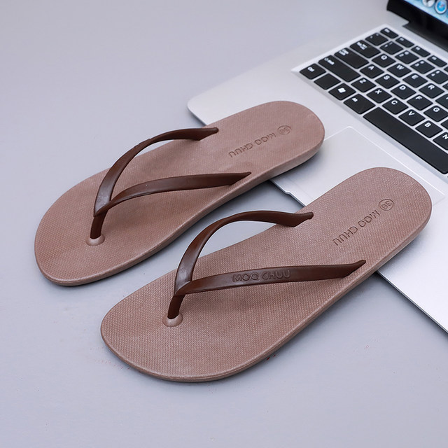 Thai rubber slippers for women, summer fashion, thin straps, seaside ...
