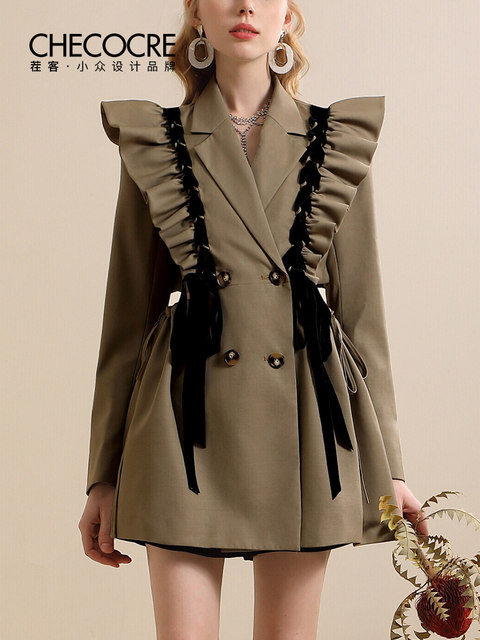 Stuke 2023 Spring and Autumn Top Sweet and Cool Style Velvet Dress ...