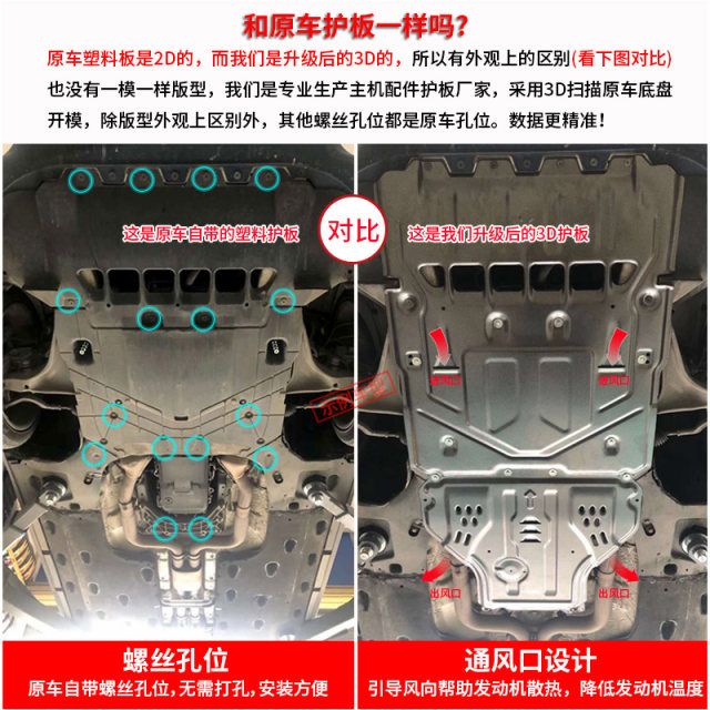 Ideal MEGA motor battery bottom guard plate original fully enclosed ...