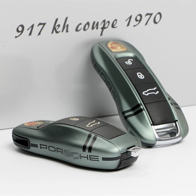Suitable for Porsche key shell 718 new Cayenne 911 Panamera macan pink ...