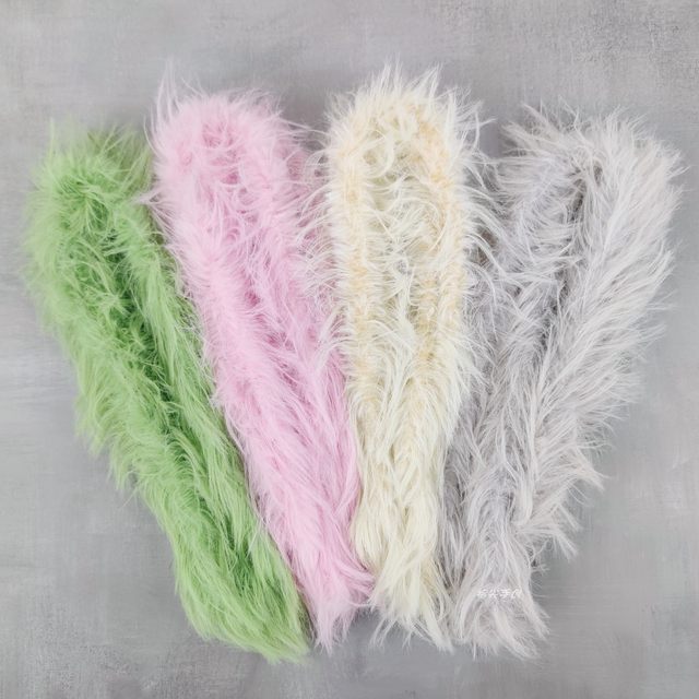 Twisting stick puppy Maltese 20mm long mink hair twisting stick diy ...