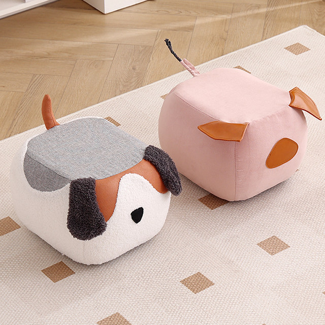 Small stool, household animal sitting stool, Internet celebrity chair ...