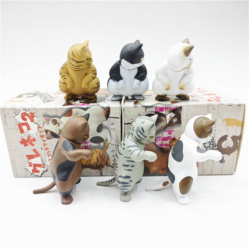 Cross-border bad cat with fierce eyes 2nd generation blind box vicious ...