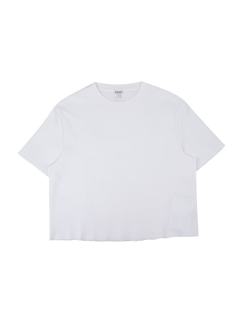 LOEWE/Luo Yiwei women's classic logo full cotton short-sleeved T-shirt ...