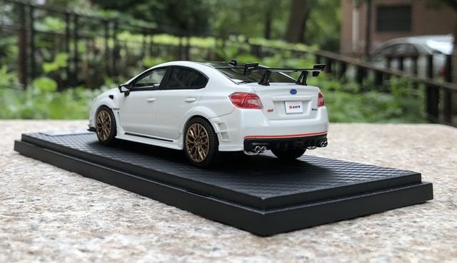 Original MC 1:43 Fuji WRX Stike S209 alloy car model