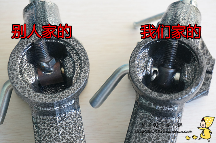 Handmade Cast Steel Mini Vise | DIY Multi-Functional 360-Degree ...