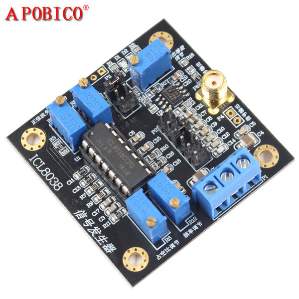 ICL8038 Low Frequency Signal Source Waveform Generation Sine Wave Triangular Wave Square Wave ...