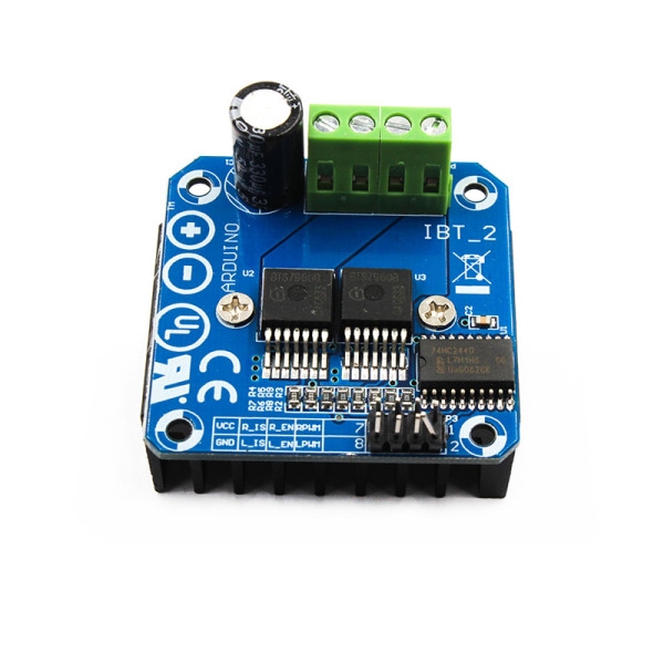 BTS7960 Module: High Power Smart Car Motor Driver - BTS7960 43A ...
