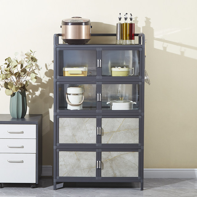 Kitchen Storage Rack, Floor-Standing Multi-Layer Multi-Functional ...