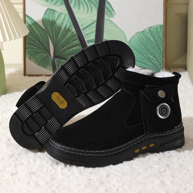 New electric heating shoes, rechargeable and walking, men's winter ...