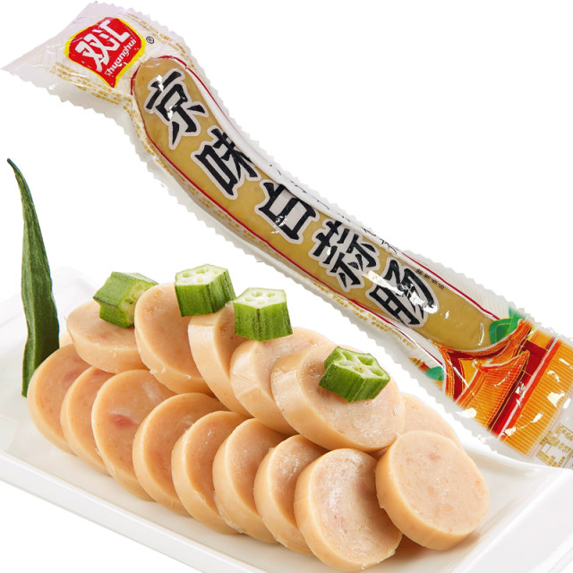 Shuanghui old Beijing style white garlic sausage 230g*12 pieces cooked ...
