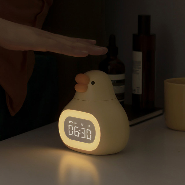 Goose Alarm Clock Fat Goose Snooze Alarm Clock Healing Atmosphere Night ...