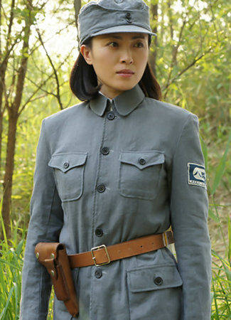 Adult cotton and linen Red Army costumes New Fourth Army pure cotton ...