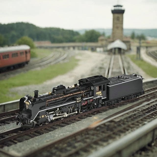 Train woman Model N Japan TOMIX 93584 JR C58 steam locomotive 2023 239th