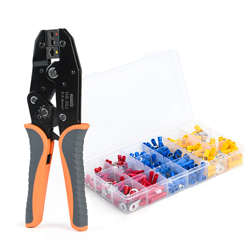 Iwiss Ratchet Terminal Crimping Pliers - Hs-30j