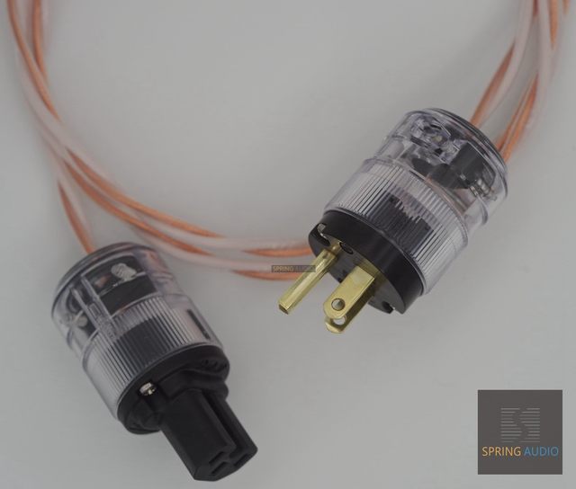 Deep Low Temperature Frozen American V-Cap Power Cord Vcap Two-Core ...