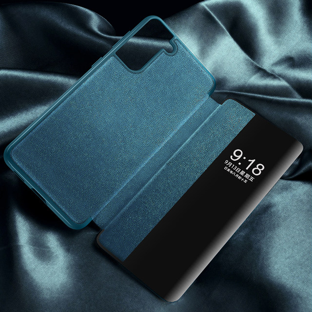 Samsung S21 mobile phone case S21 ten protection S21FE leather case ...
