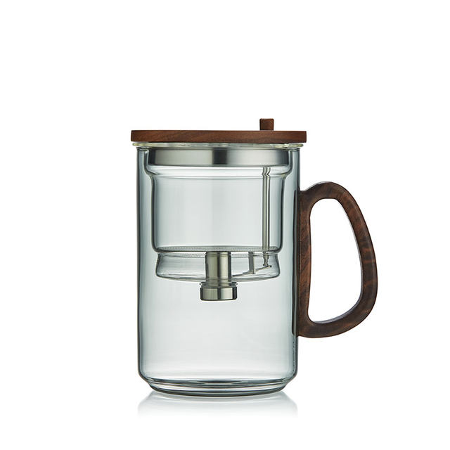 High-end personal tea drinking removable and washable elegant cup ...