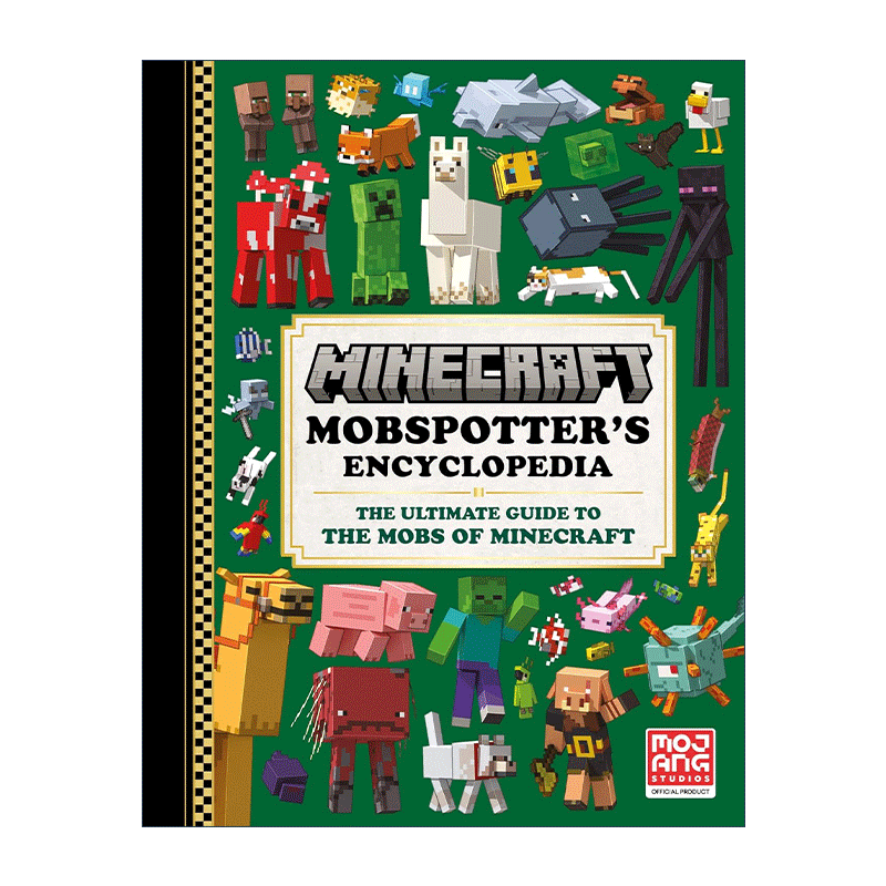 English original Minecraft Mobspotter's Encyclopedia Minecraft Biology ...