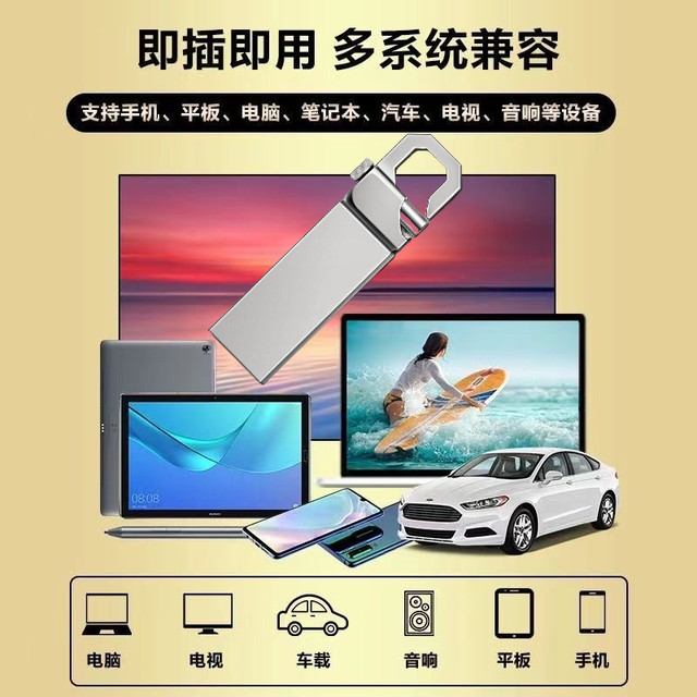 Genuine large -capacity U disk 256G mobile phone computer dual -use ...