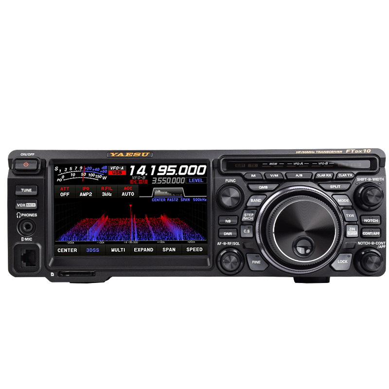 YAESU Yaesu FTDX10 shortwave radio HF/50MHz100WSDR shortwave machine ...
