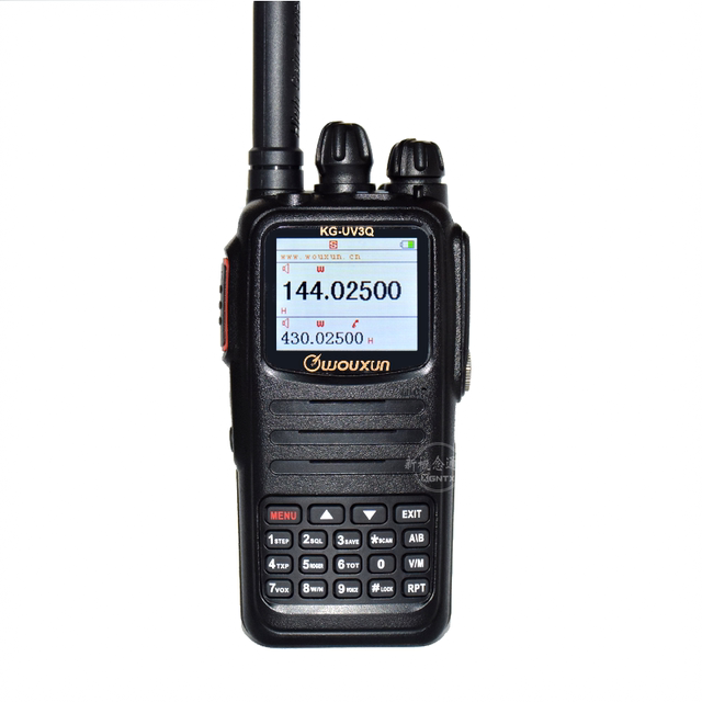 WOUXUN walkie-talkie KG-UV3Q simulates 10W high-power color screen UV ...