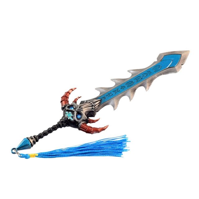 20CM Warcraft game peripheral weapon model Naxxramas Undead Killer full metal handicraft ornament