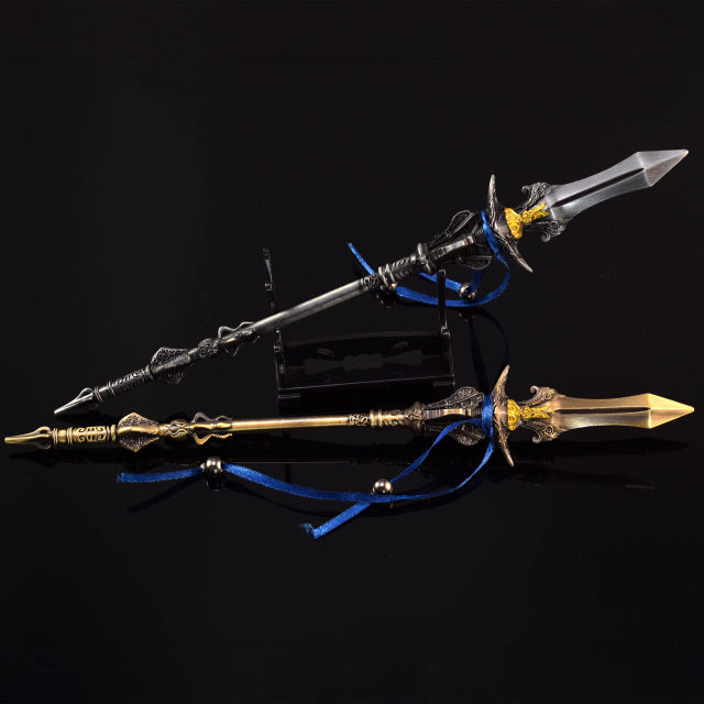 26CM 3D carved black myth Wukong game peripheral weapon model Ruyi ...