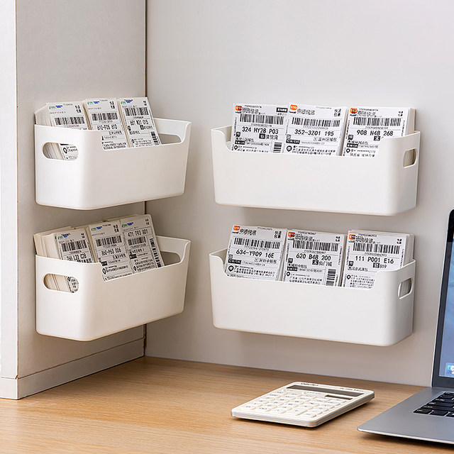 Wall -mounted courier single storage box noodle single bills Single box ...