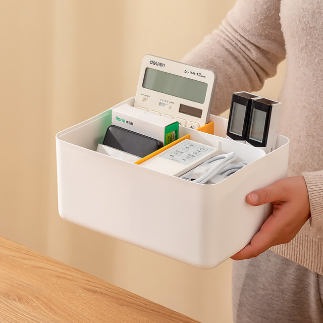 Mobile phone charger data cable sort out the storage box desktop ...