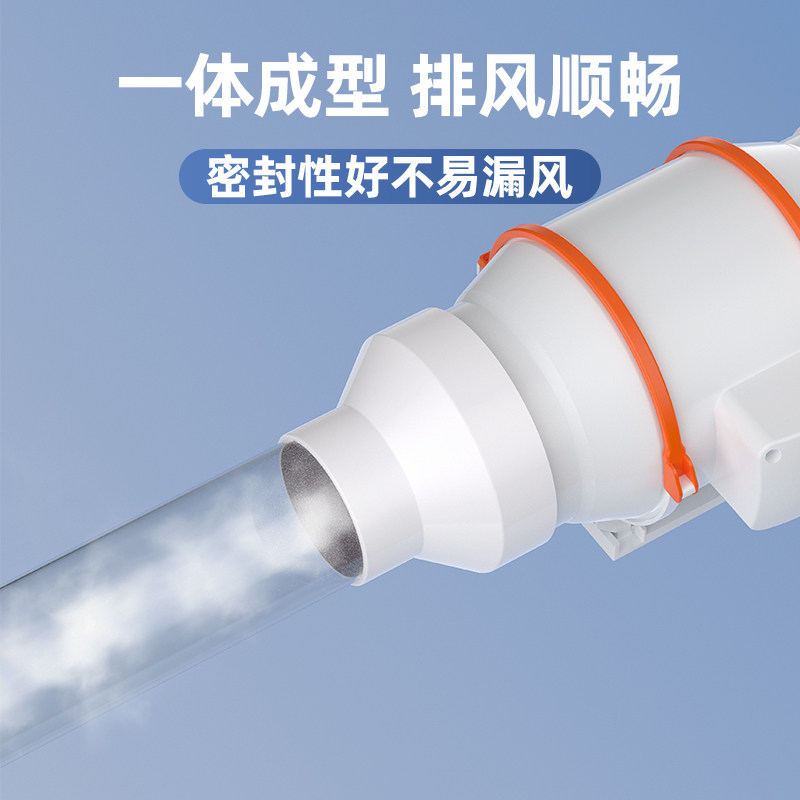 Bộ Chuyển Đổi Quạt Ống PVC Langton 100-75mm, Đầu Nối Ngoài Thu Hẹp