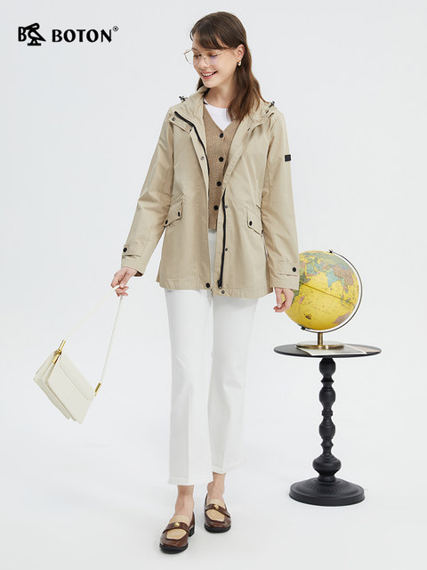 Borden's new solid color Korean version of spring and autumn 2025 slim ...