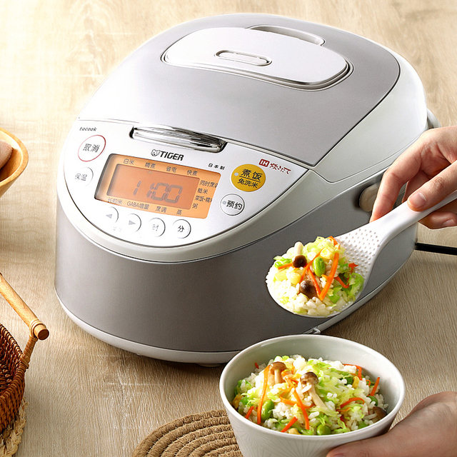 Tiger earthen pot rice cooker 5 liters smart home JKT-A18C imported ...