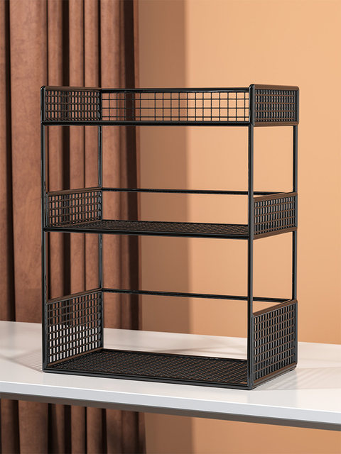 Desktop storage rack desk bookshelf desk storage rack dormitory study ...