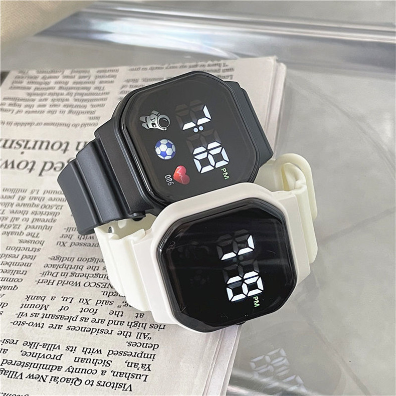 Astronaut square watch for kids - led běžecká elektronika