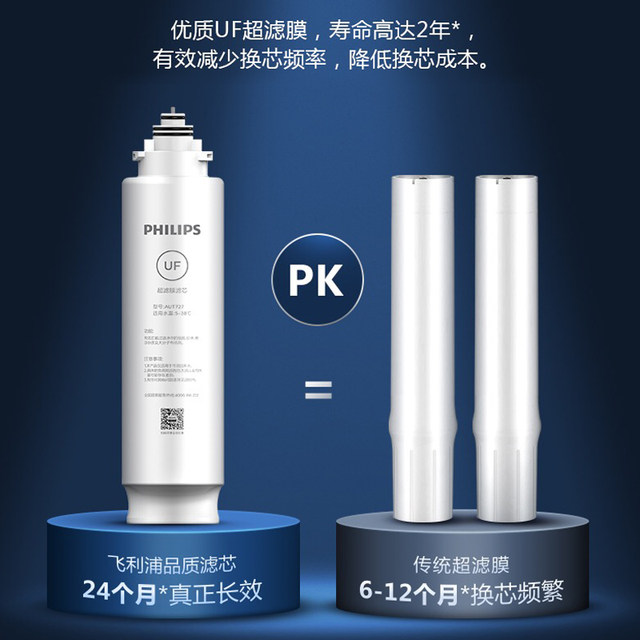 Philips water purifier home direct drinking kitchen tap water filter ...